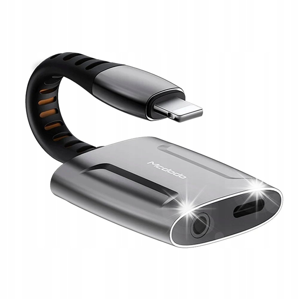Mcdodo Adapter Lightning Do Lightning Aux Mini Jack 3.5mm QC 2A Ios ...
