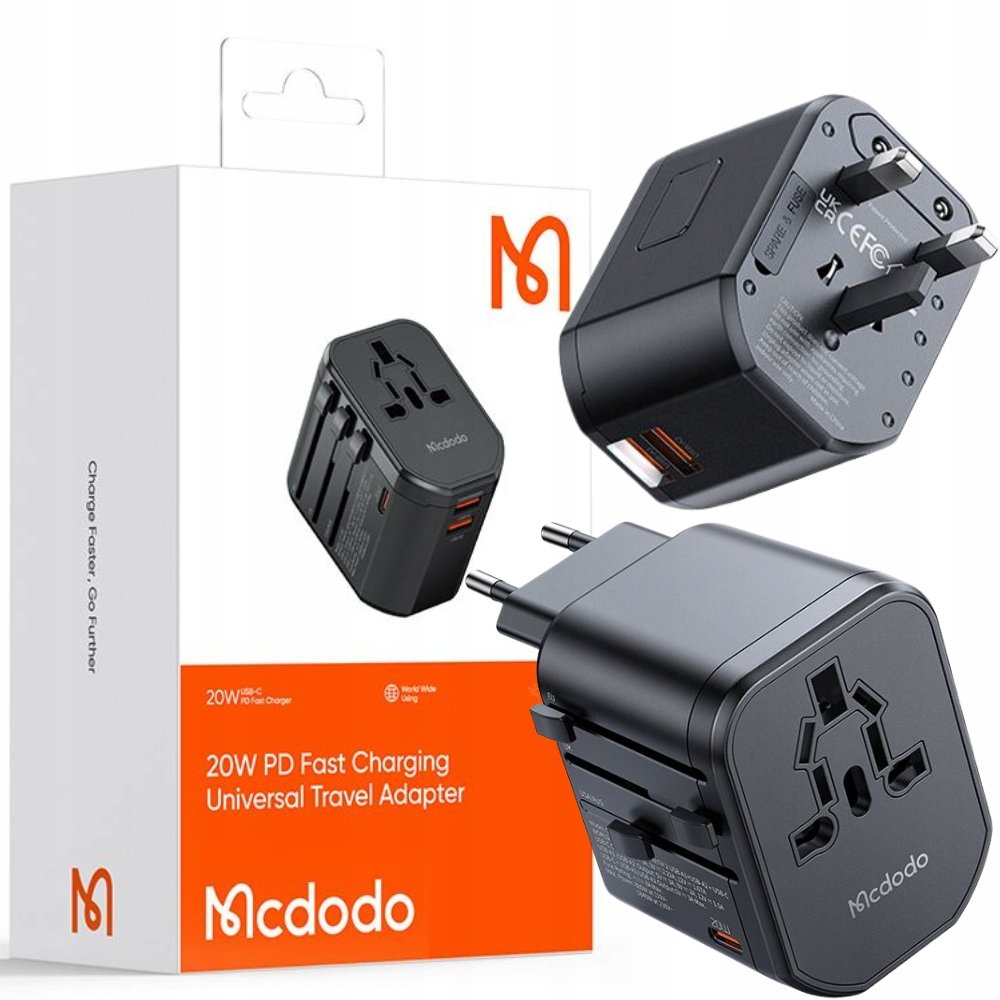 Mcdodo Ładowarka Podróżna Adapter Usb 20W Eu Us Uk - Mcdodo | Sklep ...