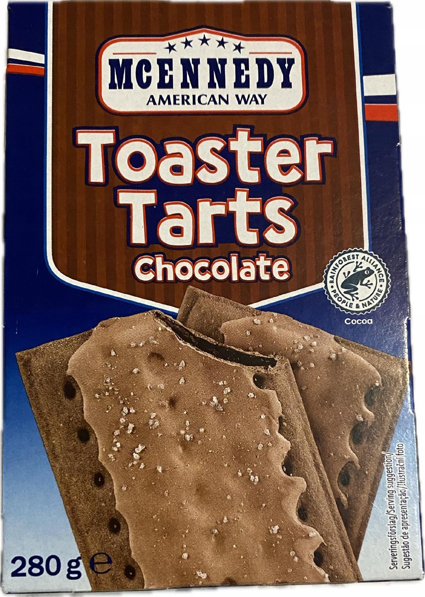 McEnnedy ToasterTarts Chocolate Amerykańskie ciastka smak czekoladowy ...