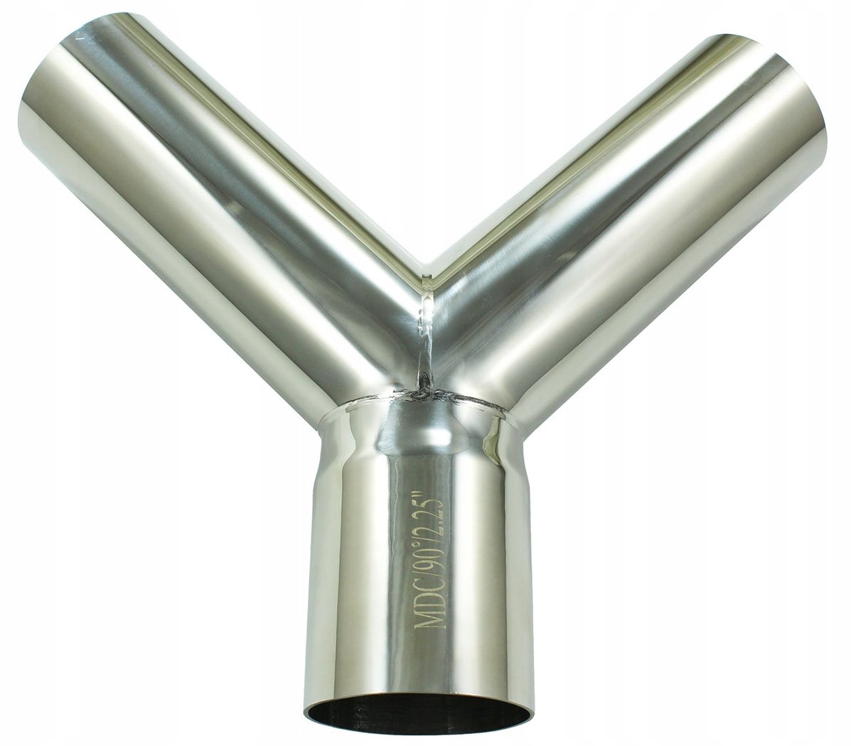 Mdc Y-Pipe Trójnik Wydechu 90 Stopni 57 / 57Mm 2,25'' Stal Nierdzewna ...