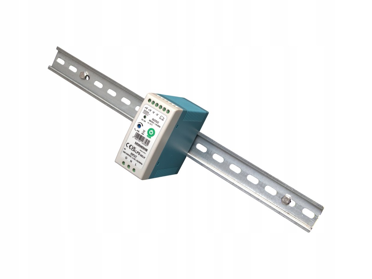 MDIN40W48: DIN Rail PSU Slim 48V/0.83A, plastic case - POS | Sklep ...
