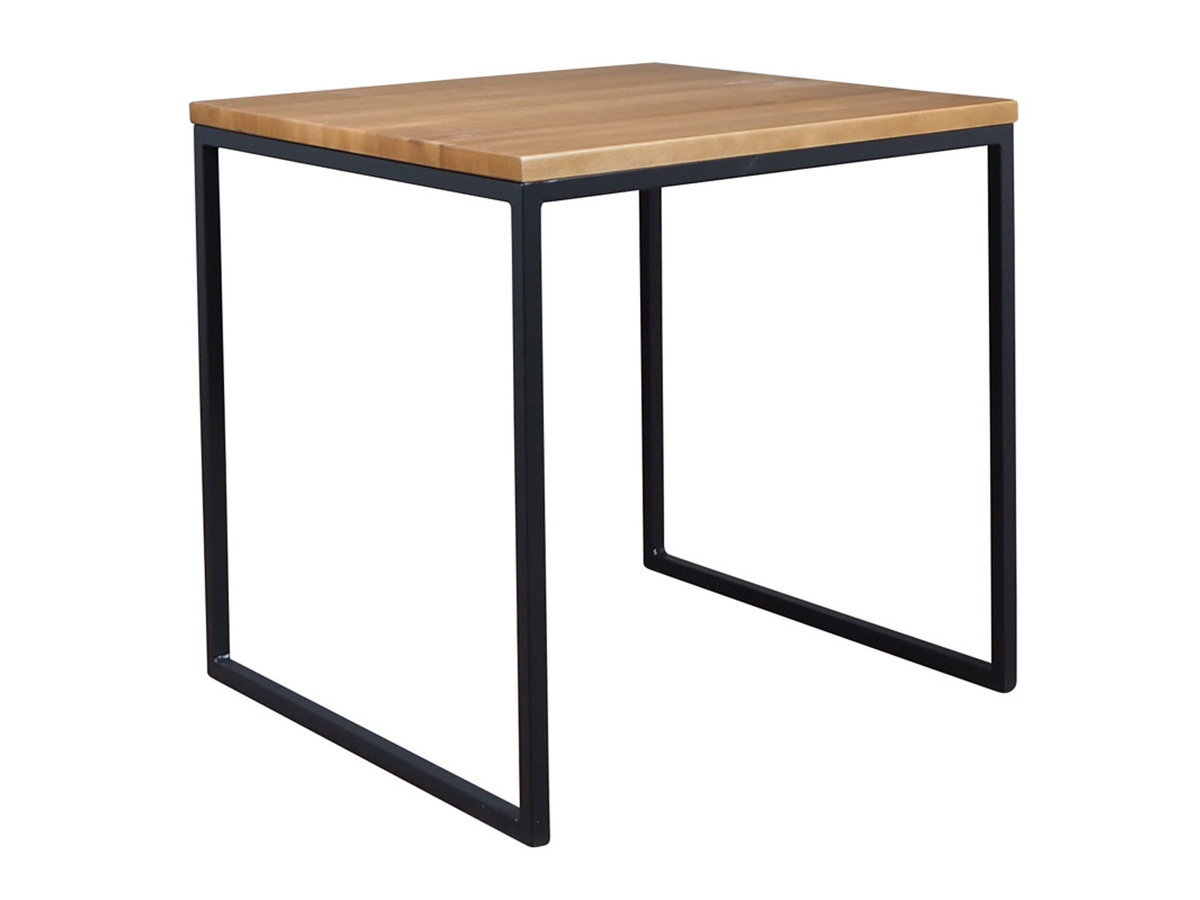 MEBLE DOKTÓR Stół 75x75 cm drewniany loftowy, kolor dębowy - Meble ...