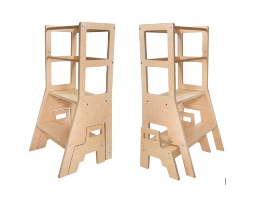 MECANWOOD KITCHEN HELPER PREMIUM NATURAL z MINI PODESTEM - Inna marka ...