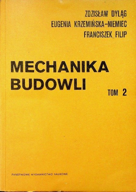 Mechanika budowli Tom 2 - W opisie | Książka w Empik