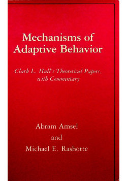 Mechanisms of Adaptive Behavior - Columbia University Press | Książka w ...