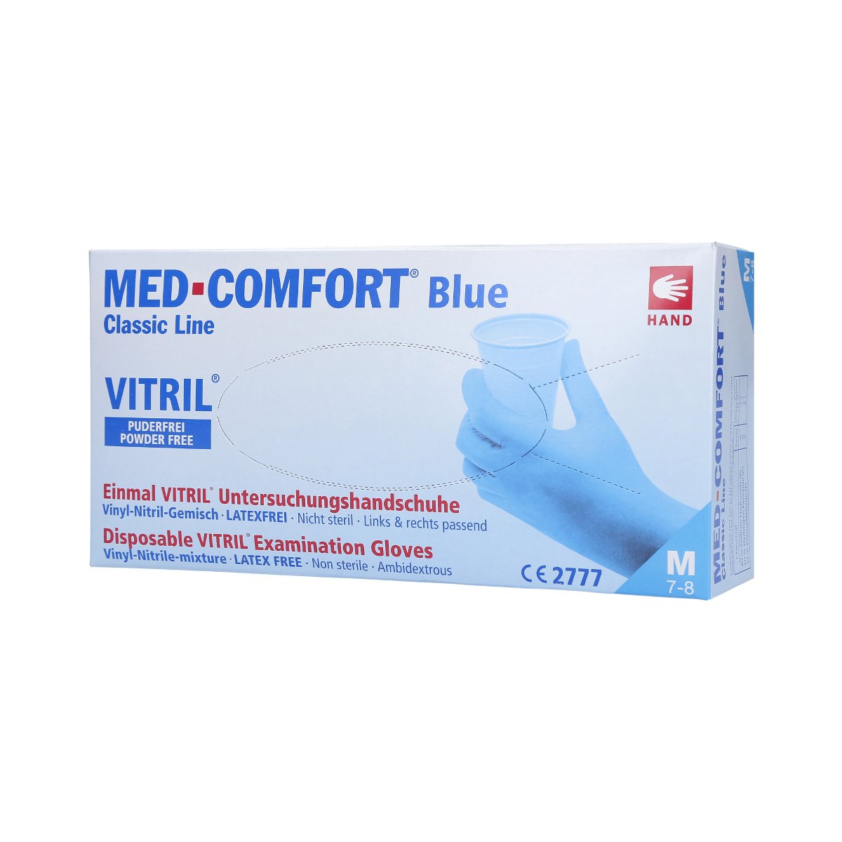 MED COMFORT, Classic Line, Rękawiczki winylowo-nitrylowe jednorazowe ...