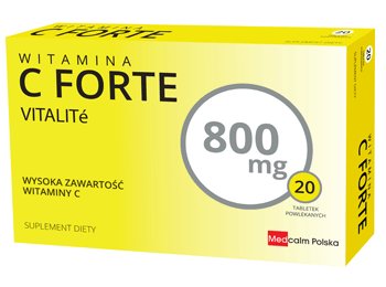 Medcalm, Suplement diety witamina C Forte, 20 tab. | Sklep EMPIK.COM