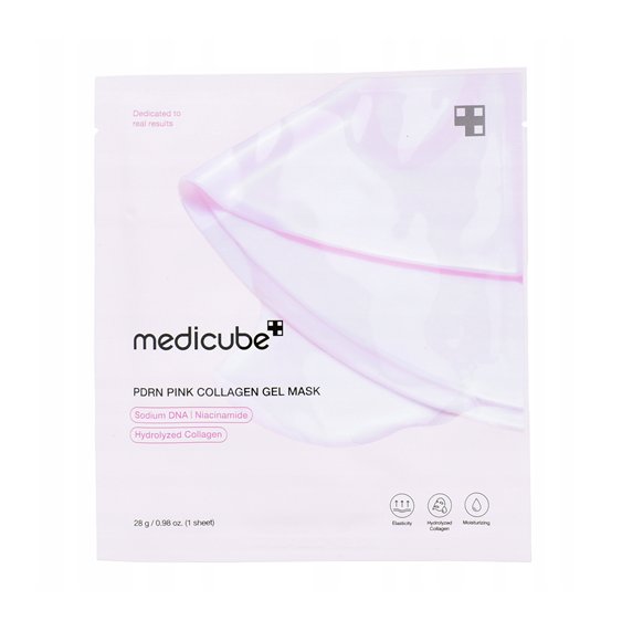 Medicube PDRN Pink Collagen Firming Face Mask 28 g | Hydrożelowa maska ...