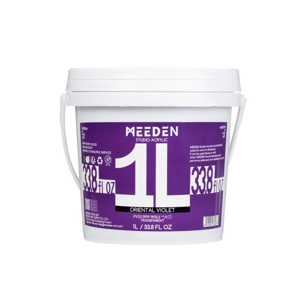 Meeden Heavy Duty Acrylics 1L- Oriental Violet - Meeden | Sklep EMPIK.COM