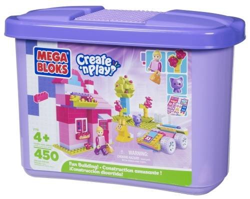 Mega Bloks, Create 'n Play Girls, klocki, zestaw mikro - Mega Bloks ...