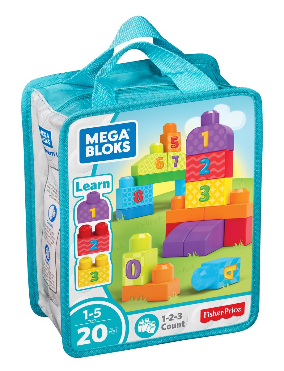 Mega Bloks, klocki Liczymy 123, DLH85 - Fisher Price | Sklep EMPIK.COM