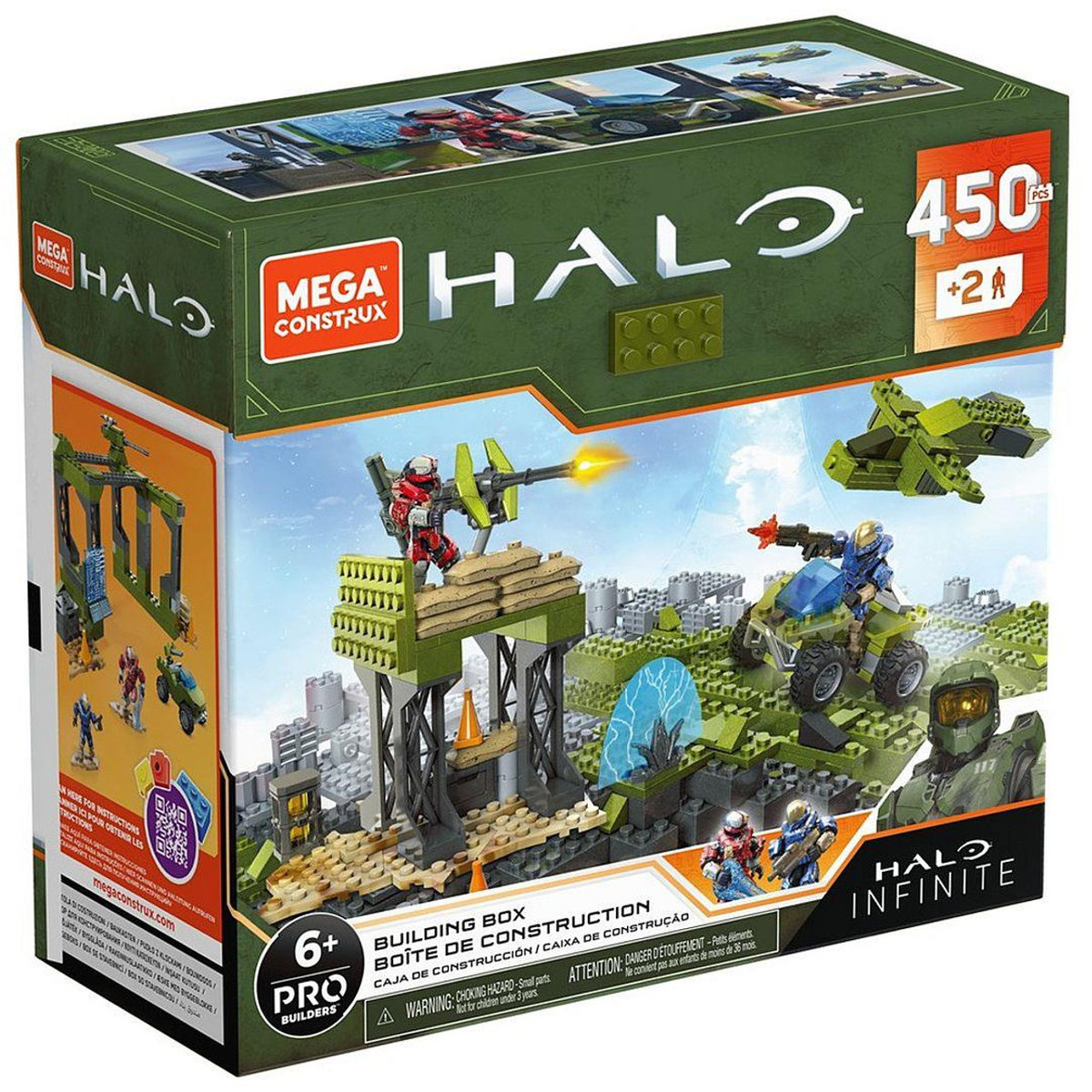 Mega Construx Halo Infinity klocki 450 elementów - MEGA CONSTRUX ...