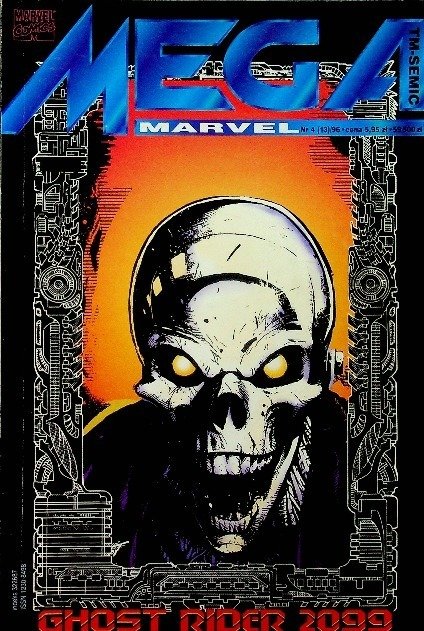 Mega Marvel Nr 4 / 96 Ghost Rider - Opracowanie zbiorowe | Książka w Empik