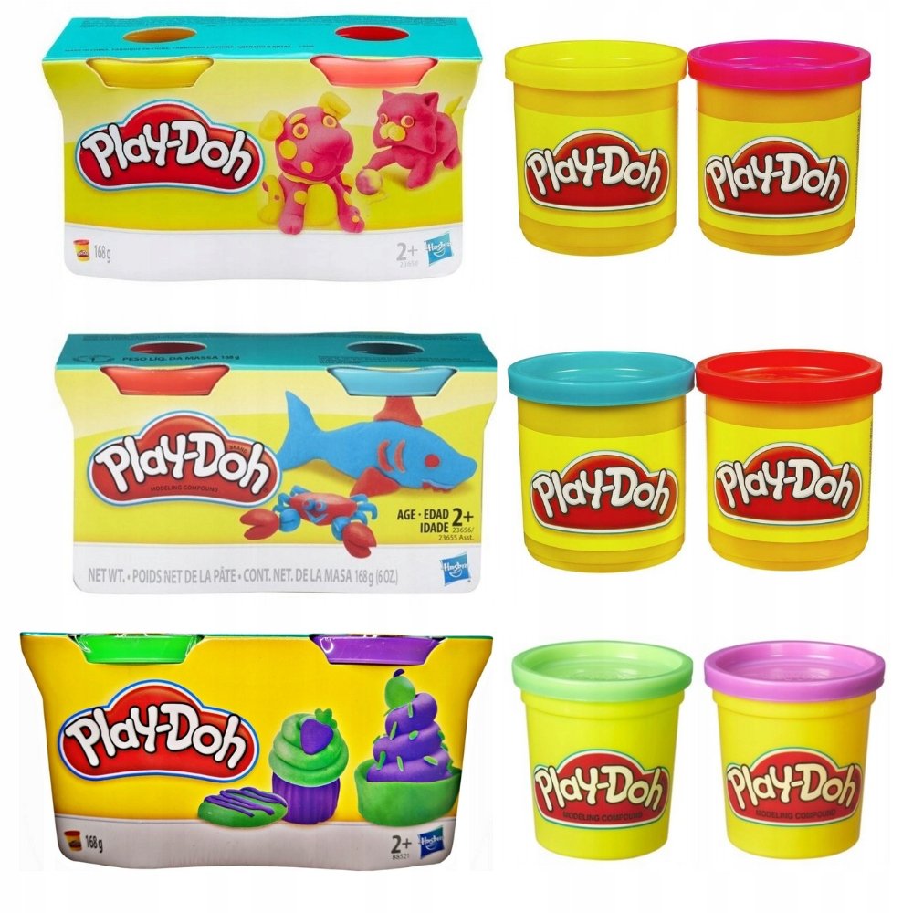 MEGA Zestaw Ciastolina Hasbro Play-Doh 6sztuk 500g - Inna marka | Sklep EMPIK.COM