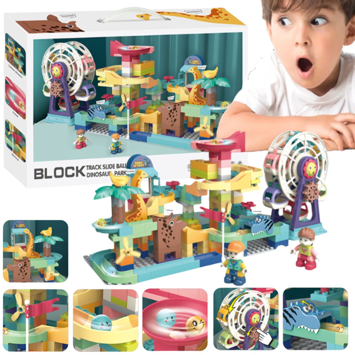 MEGA ZESTAW KLOCKI KONSTRUKCYJNE MŁYN WODA 255el. - Inna marka | Sklep ...