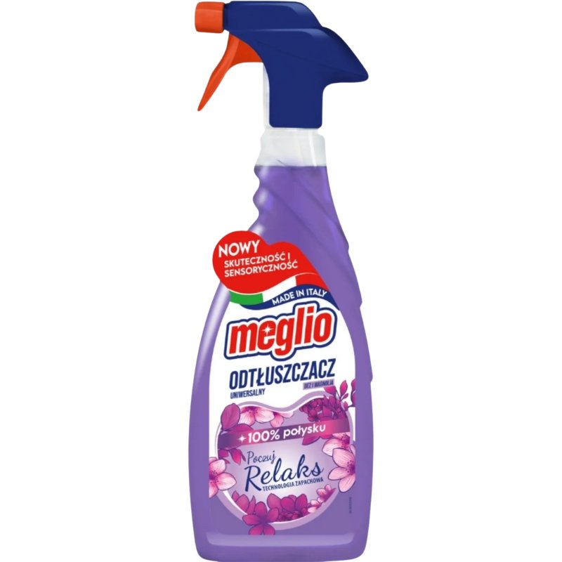 Meglio Odtłuszczacz Uniwersalny Spray Bez i Magnolia 750ml - Meglio ...