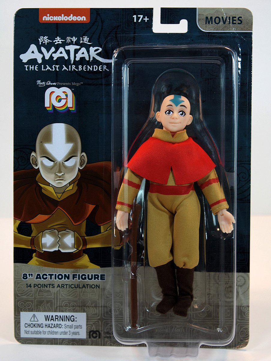 Mego Avatar The Last Airbender 8" Figurka akcji wielokolorowa ...