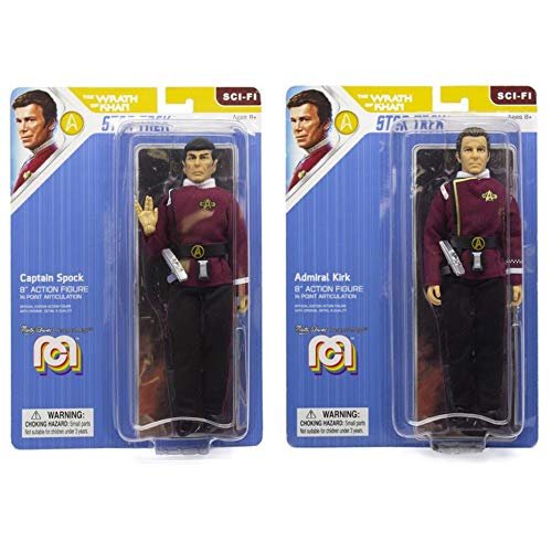 Mego Star Trek Wave 7 Gniew Khana Zestaw 2 Figurek Akcji - Inna marka ...