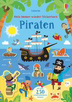 Mein Immer-wieder-Stickerbuch: Piraten - Usborne Verlag | Książka w Empik