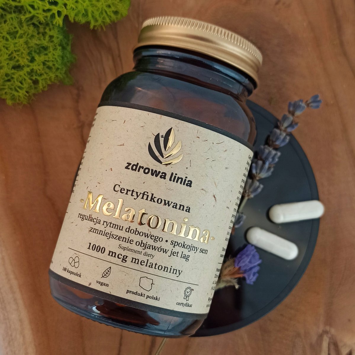 Melatonina 1 Mg Certyfikat Vegan 100 Szt | Sklep EMPIK.COM