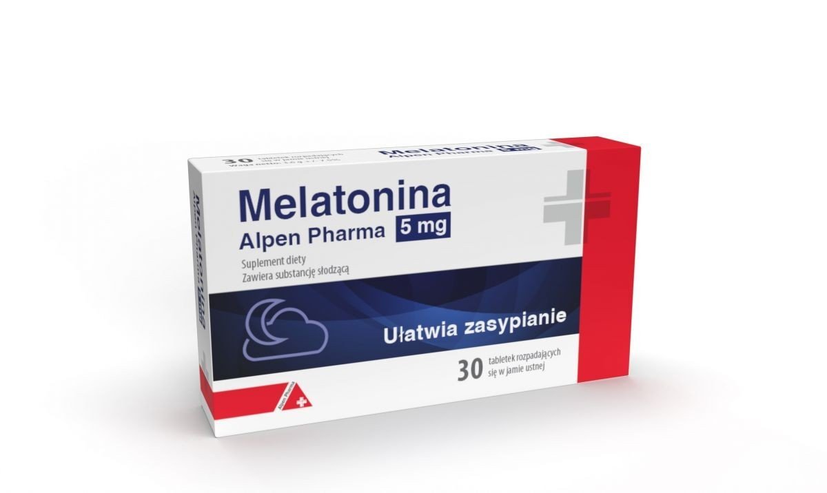 Melatonina Alpen Pharma, 30 tabletek | Sklep EMPIK.COM