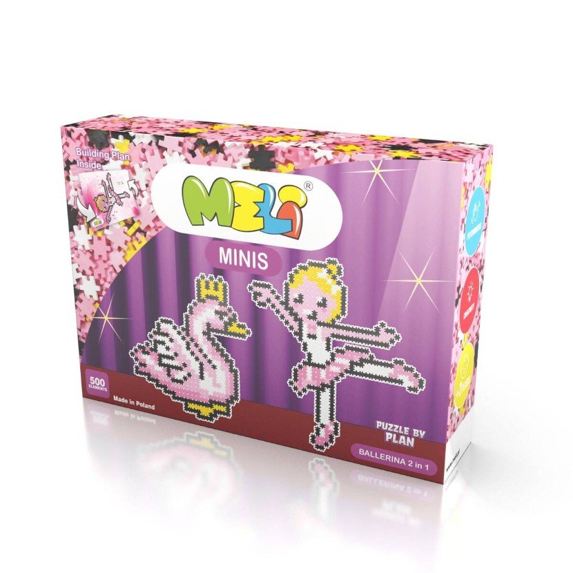 Meli Minis Ballerina 2w1 500 el. - MELI | Sklep EMPIK.COM