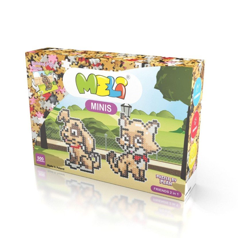 Meli Minis Friends 2w1 500 el. - MELI | Sklep EMPIK.COM