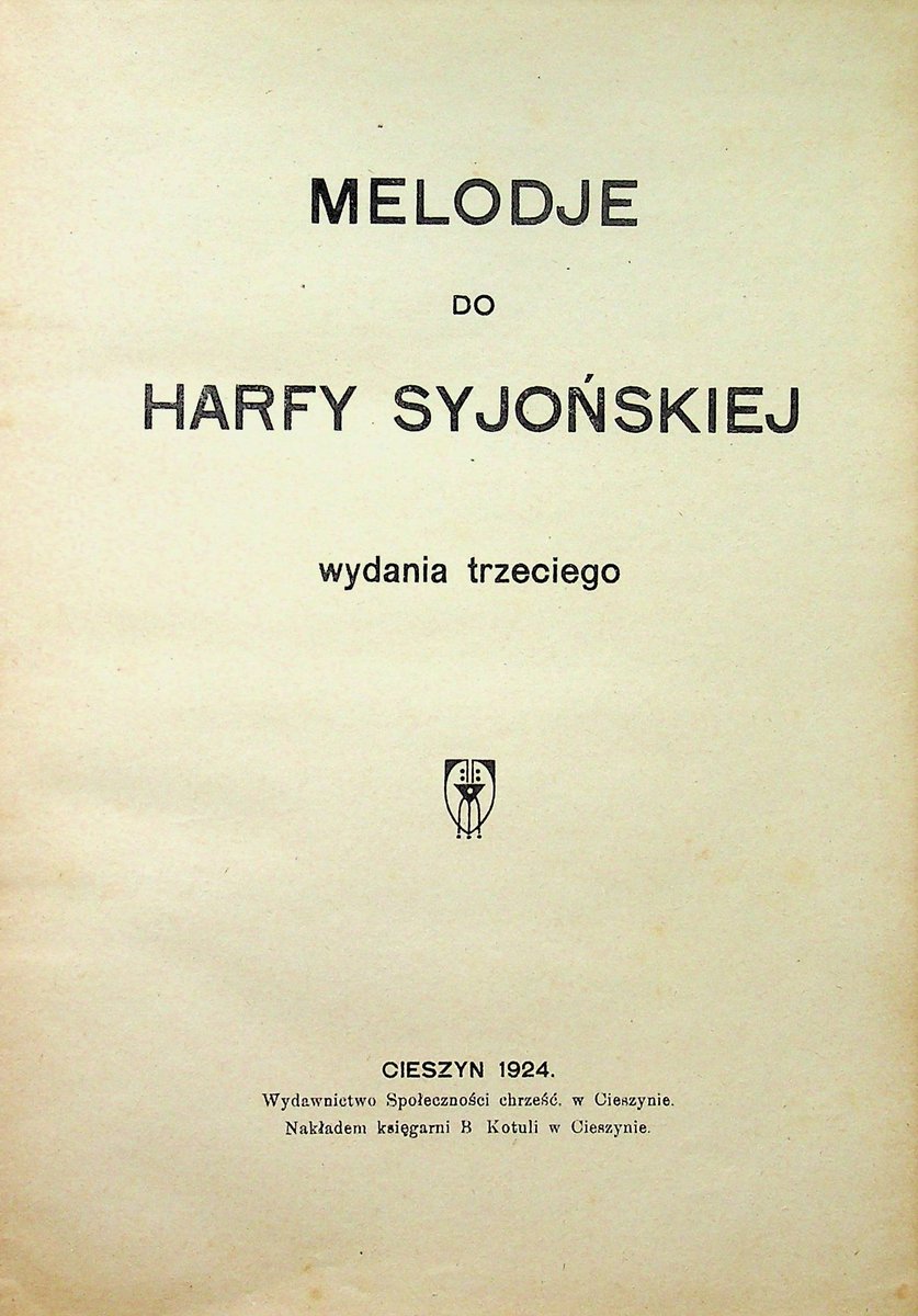 Melodje do Harfy Syjońskiej 1924 r. - W opisie | Książka w Empik