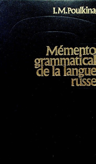 Memento Grammatical De La Langue Russe - W opisie | Książka w Empik