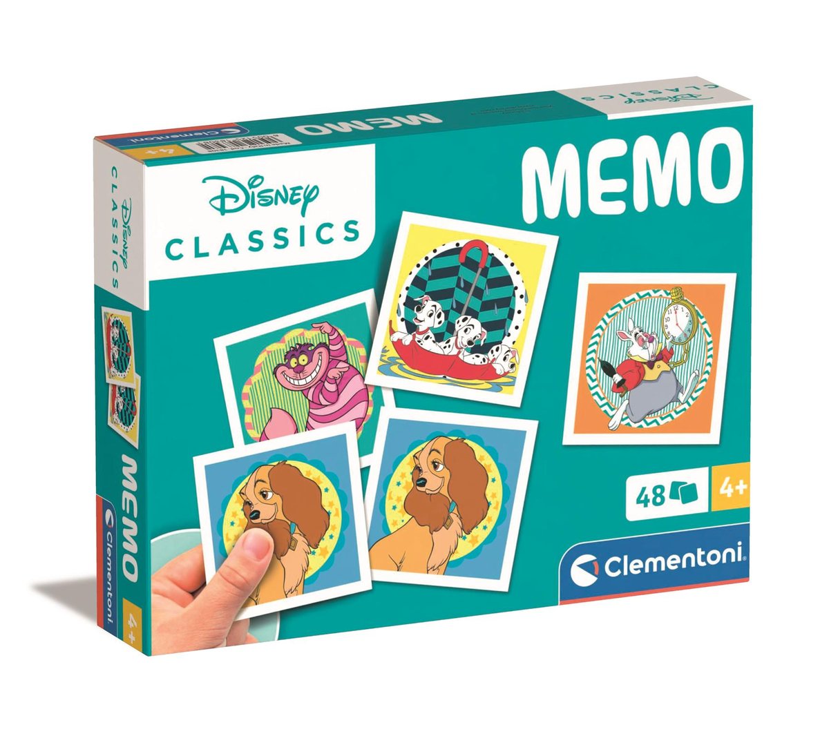Memo Disney, gra planszowa, Clementoni - Clementoni | Sklep EMPIK.COM