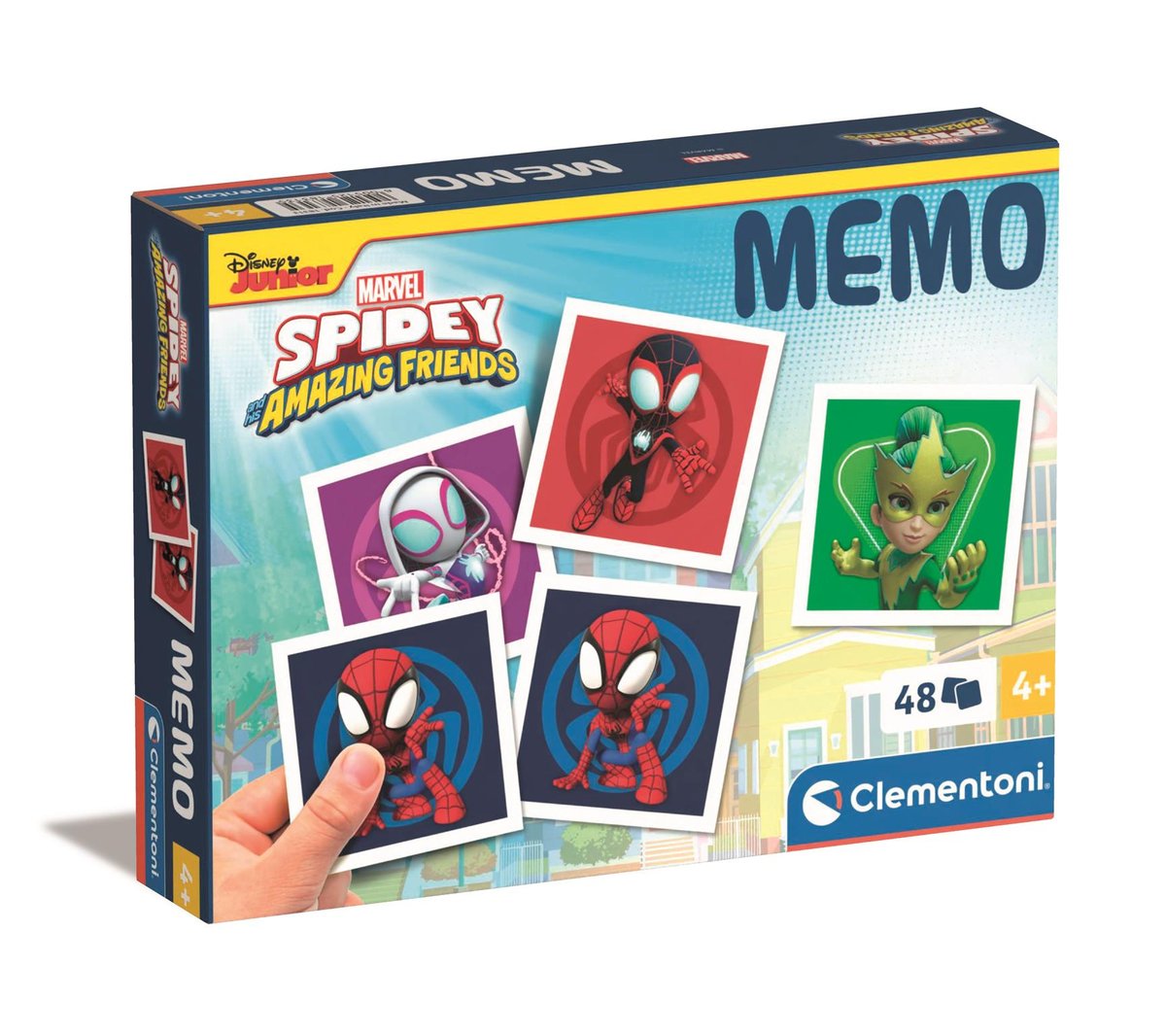 Memo Spidey, gra planszowa, Clementoni - Clementoni | Sklep EMPIK.COM