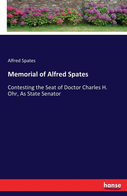 Memorial of Alfred Spates - Spates Alfred | Książka w Empik