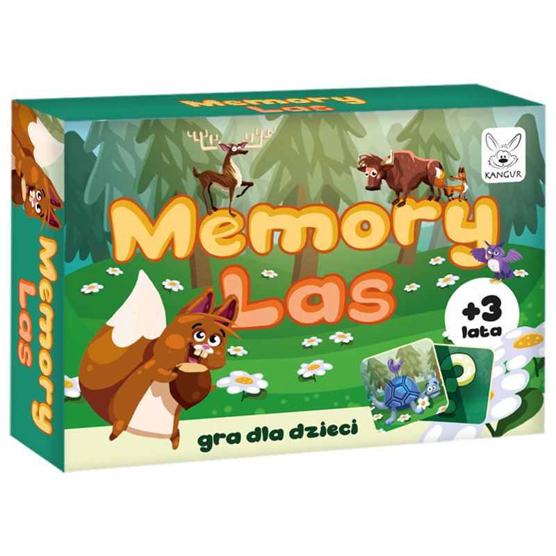 Memory Las, gra rodzinna, Kangur - Kangur | Sklep EMPIK.COM