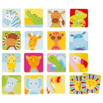 Memory Safari 16 Par, gra logiczna, Goki - Goki | Sklep EMPIK.COM