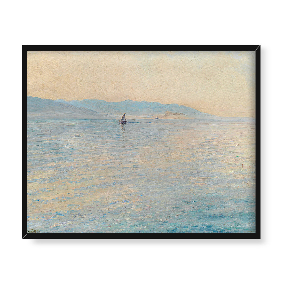 Menci Clement Crncić Spokojne morze 50×40 - ANTYKWARIAT "CZUŁA JEST NOC ...