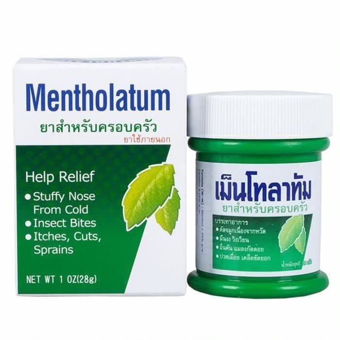 Mentholatum Balsam 85G | 35% Mentol | Eukaliptus | Masaż Tajski - Inna ...