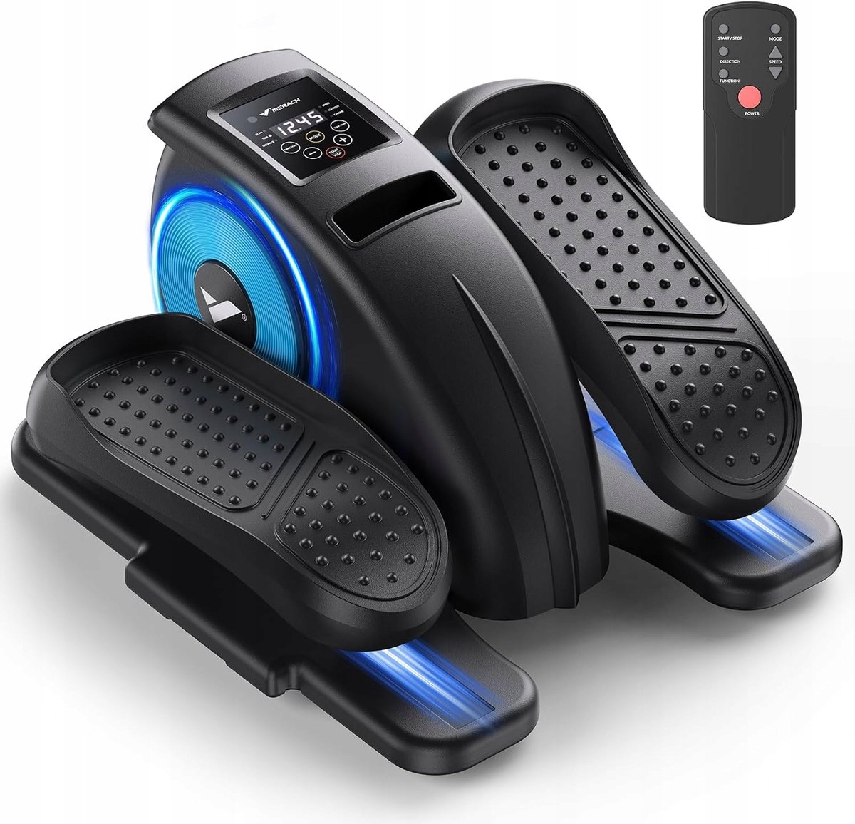 MERACH Mini eliptyczny trenażer elektryczny orbitrek 12 prędkości ...