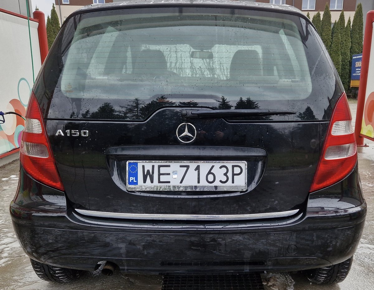 Mercedes A Klasa W169 LISTWA CHROM na Klapę Tuning - Martig ...