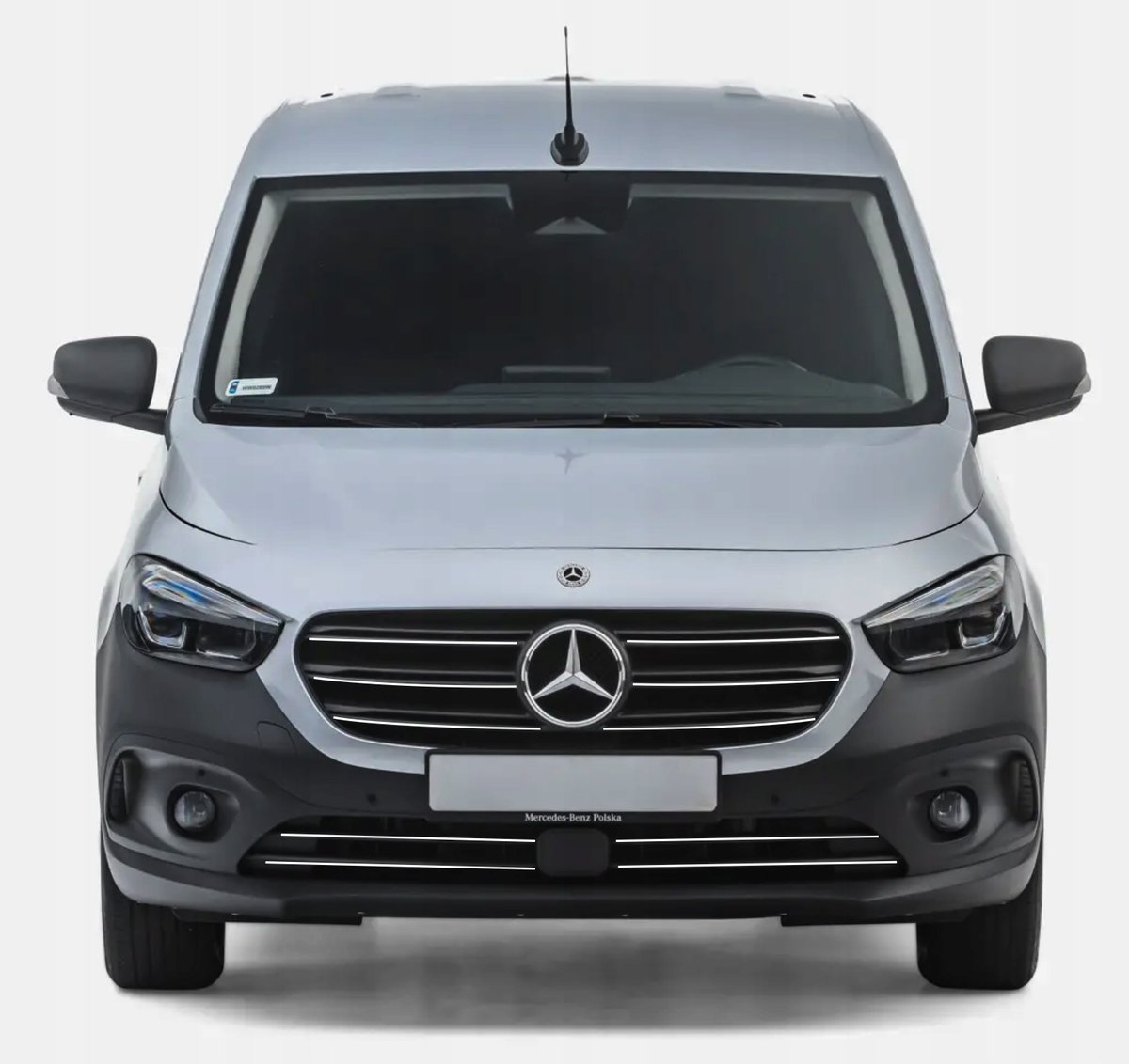 Mercedes-Benz CITAN VS11 2021+ Listwy CHROM na grill atrapa zderzak ...