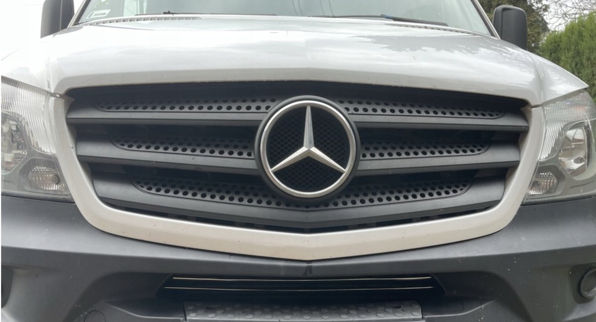 Mercedes Benz SPRINTER W906 - Listwy CHROM GRILL 2 - Martig ...