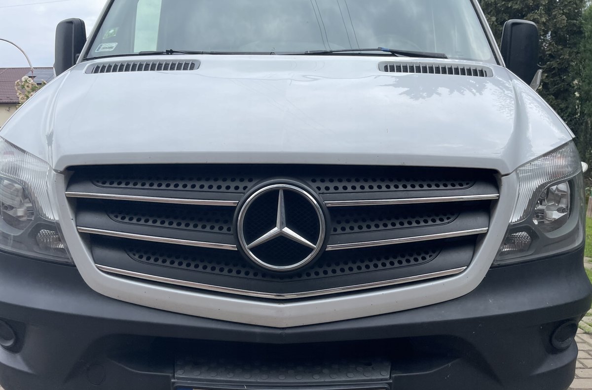 Mercedes Benz SPRINTER W906 - Listwy CHROM GRILL 5 - Martig ...