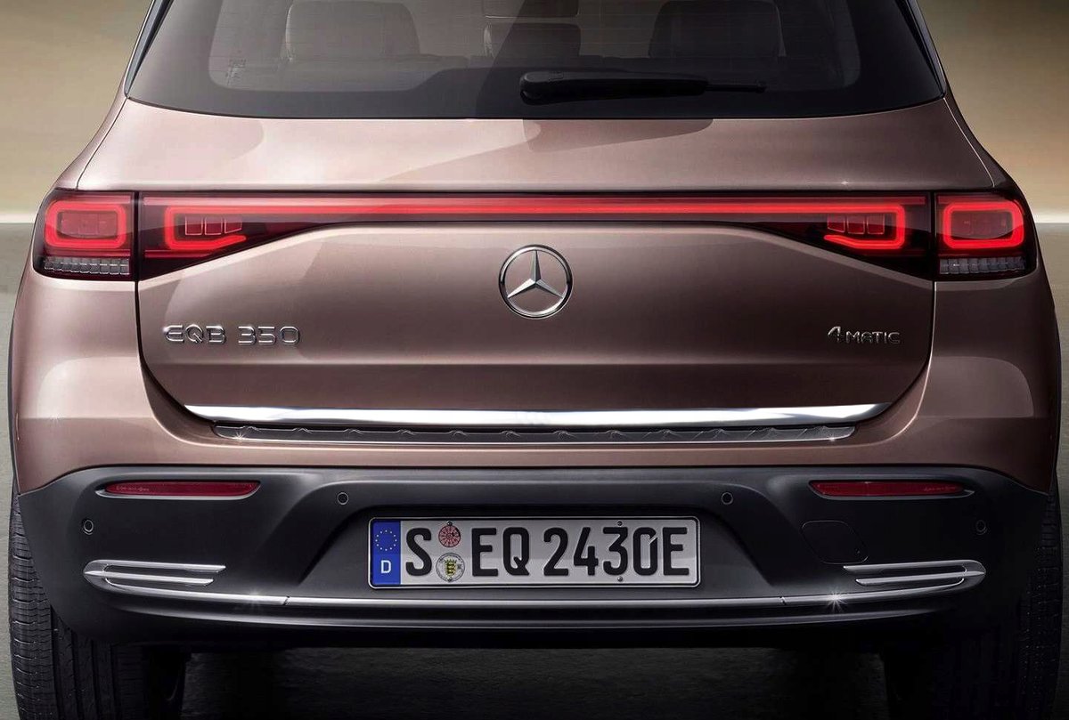 Mercedes EQB 2021+ Listwa CHROM na Klapę - Martig | Motoryzacja EMPIK