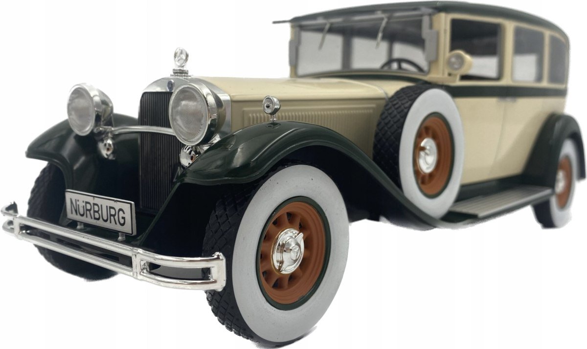 Mercedes Nurburg 460 1928 W8 model 1:18 MCG 18410 - Zamiennik/inny ...