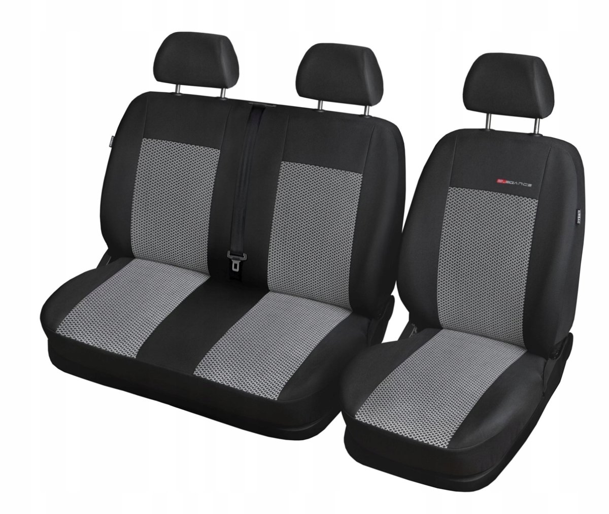 Mercedes Sprinter VW Lt Crafter IVECO Daily 2+1 Pokrowce Samochodowe ...