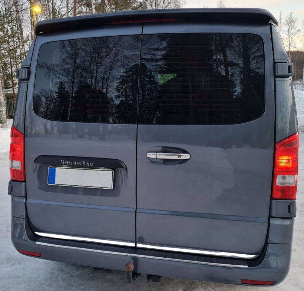 Mercedes VITO W447 Listwy CHROM na Bagażnik Drzwi - Martig ...