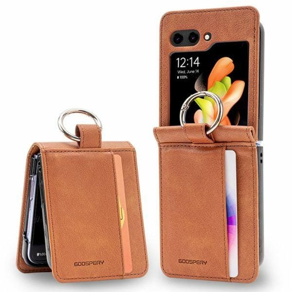 Mercury Basic Diary Sam Z Flip6 F741 jasnobrązowy/light brown - Mercury ...