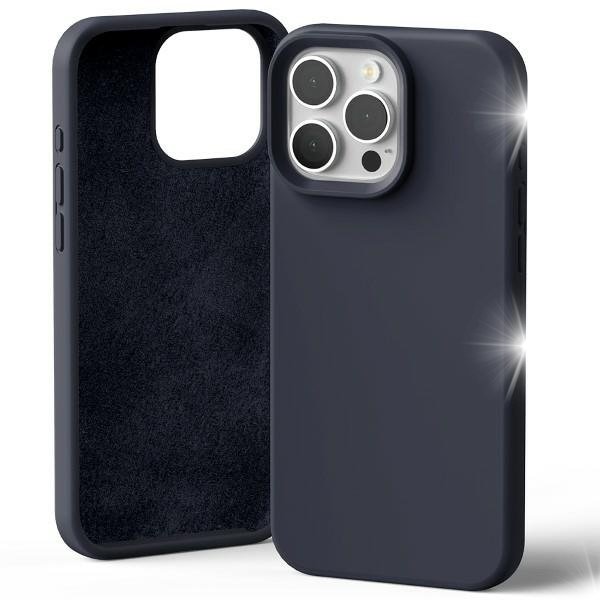 Mercury Silicon Case iPhone 16 Pro Max (6.9) GRANATOWY jakość premium ...
