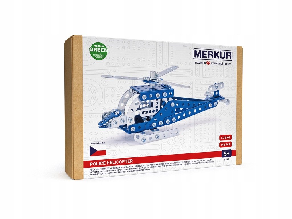 Merkur Zestaw Policyjny Helikopter 142 elementy 5547 - Merkur | Sklep ...