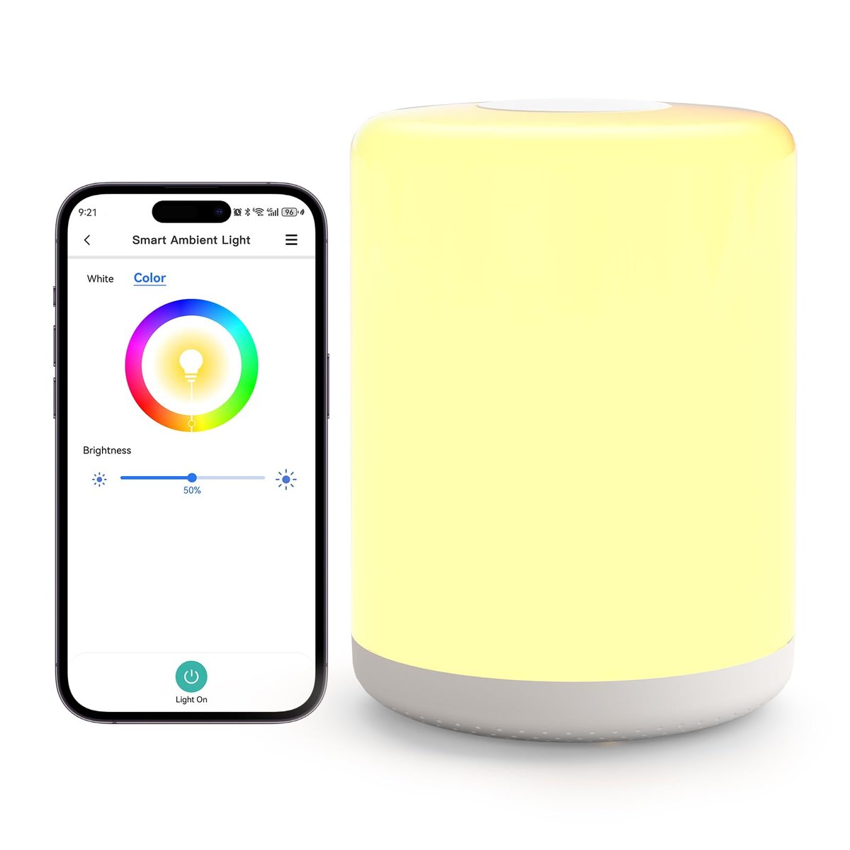 Meross Smart Wi-Fi Ambient Light MSL440 Inteligentna Lampka RGB z ...