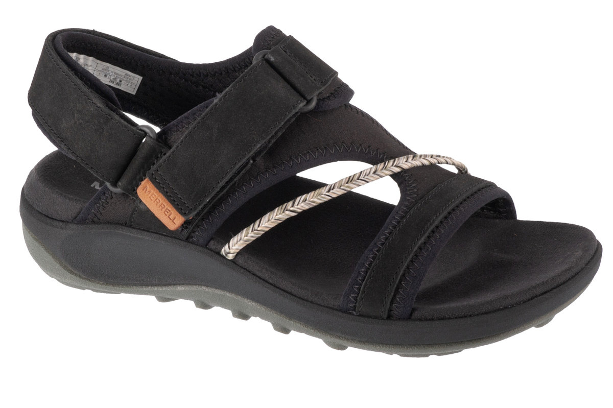 Merrell Terran 4 Backstrap W Sandal J006412, Damskie, sandały, Czarne ...